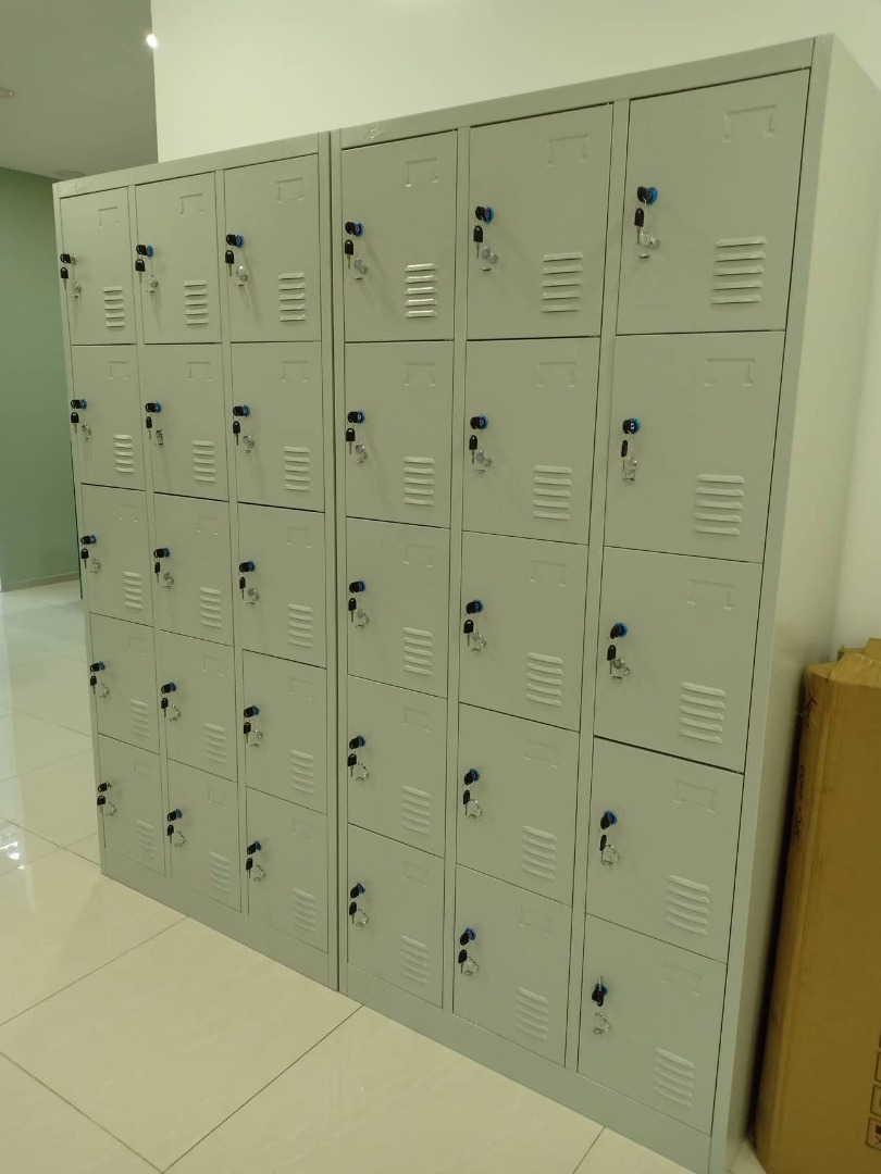 Office Steel Locke Cabinets Furniture, Furniture & Home Living, Office ...