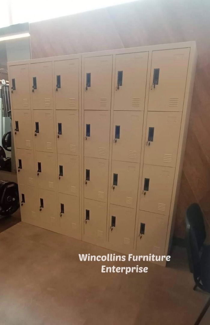 Office Steel Locker Cabinets Furniture, Furniture & Home Living, Office ...