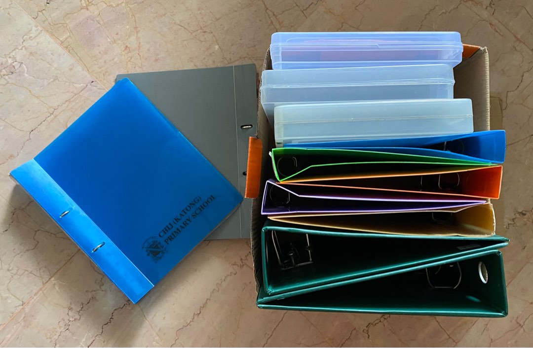 Old Files (assorted), Hobbies & Toys, Stationery & Craft, Stationery ...