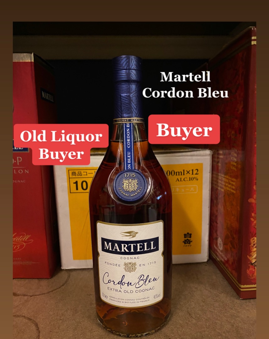 Old Liquor, Martell Cordon Bleu Buyer, Martell Vsop Buyer by OLD Liquor Dealer, Food & Drinks ...