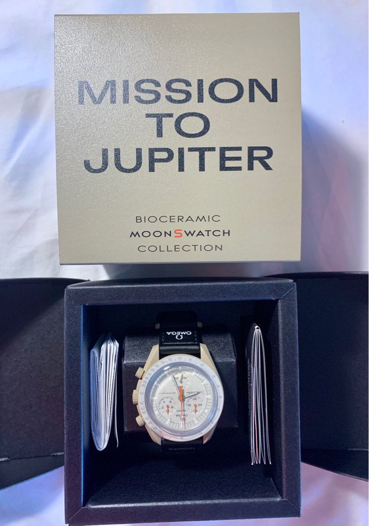 Omega x Swatch (Mission to Jupiter), Luxury, Watches on Carousell