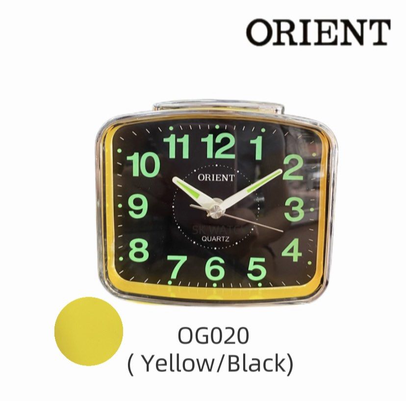 Orient Alarm Clock, Furniture & Home Living, Home Decor, Clocks on ...