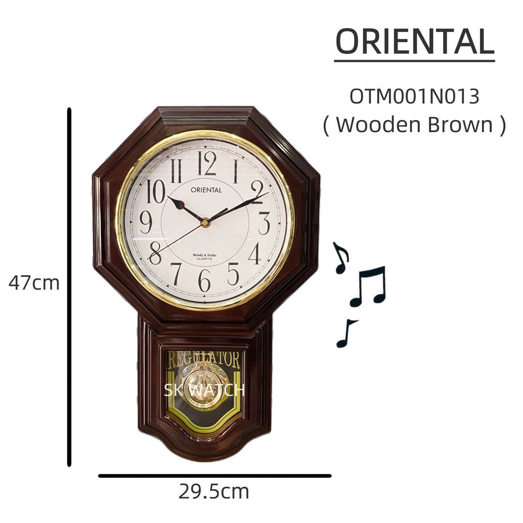 Oriental WallClock / Chime Wallclock / Melody Wallclock / Pendulum ...