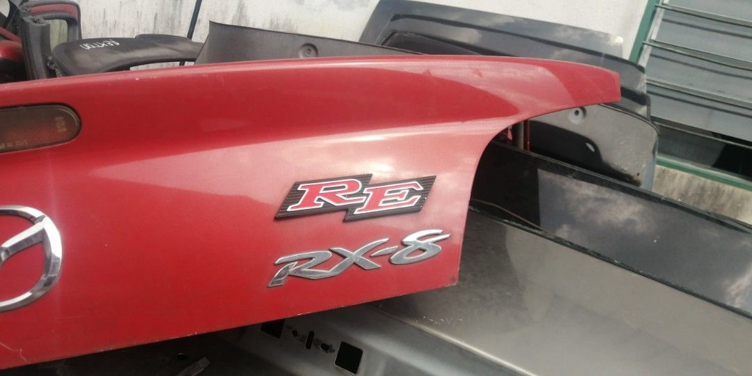 Rare Original Emblem Rotary Engine RE Mazda Rx8 Rx7 Metal Emblem Rx-8 Rx-7 Rx3 Rx2 Rx7fc3s ...