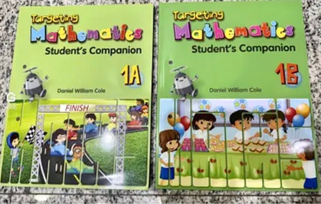 P1 Targeting Maths Textbooks (both 1A & 1B), Hobbies & Toys, Books & Magazines, Textbooks on ...
