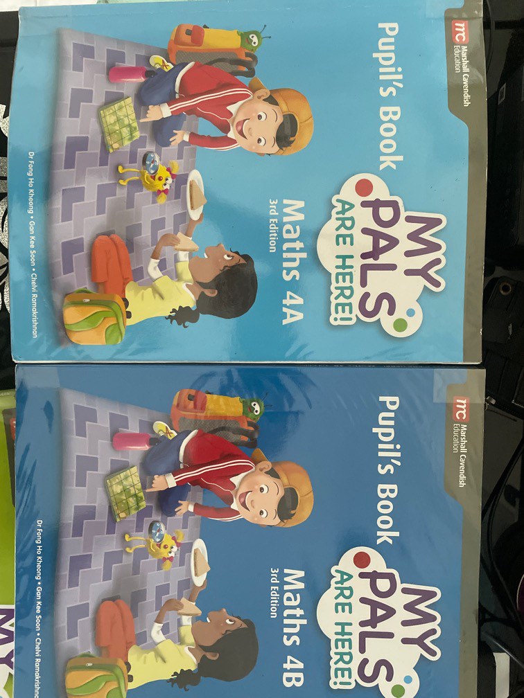 P3 and P4 math textbook, Hobbies & Toys, Books & Magazines, Textbooks ...