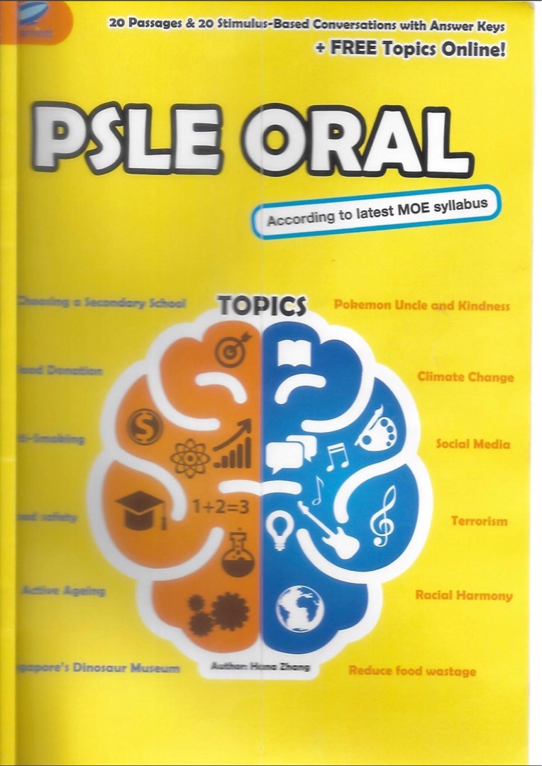 P6 PSLE ORAL ENGLISH (Softcopy) Primary 6, Hobbies & Toys, Books ...