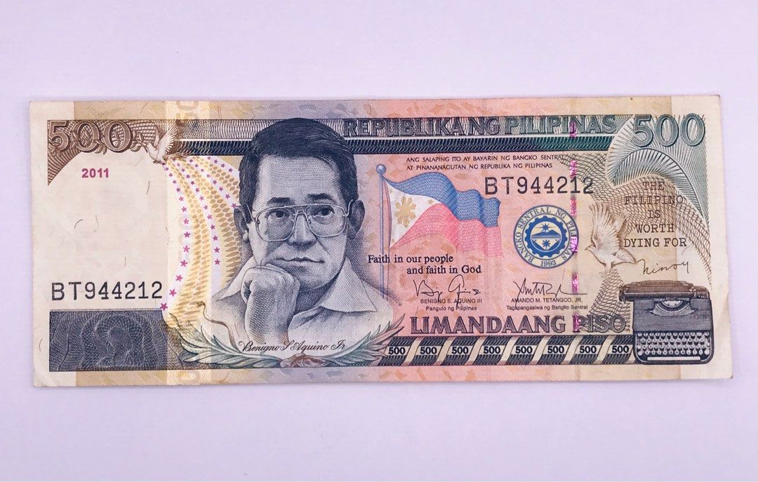 Philippine 500 peso, Hobbies & Toys, Collectibles & Memorabilia ...