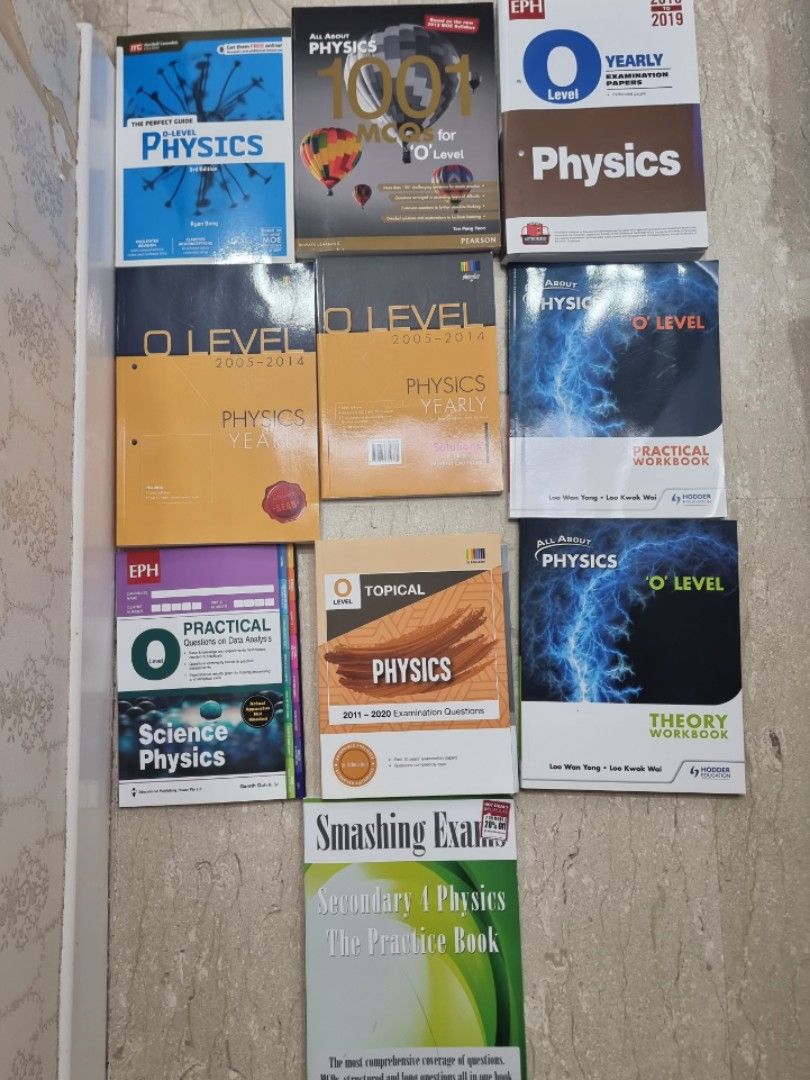 Physics O level Bundle New $100 to $78, Hobbies & Toys, Books ...