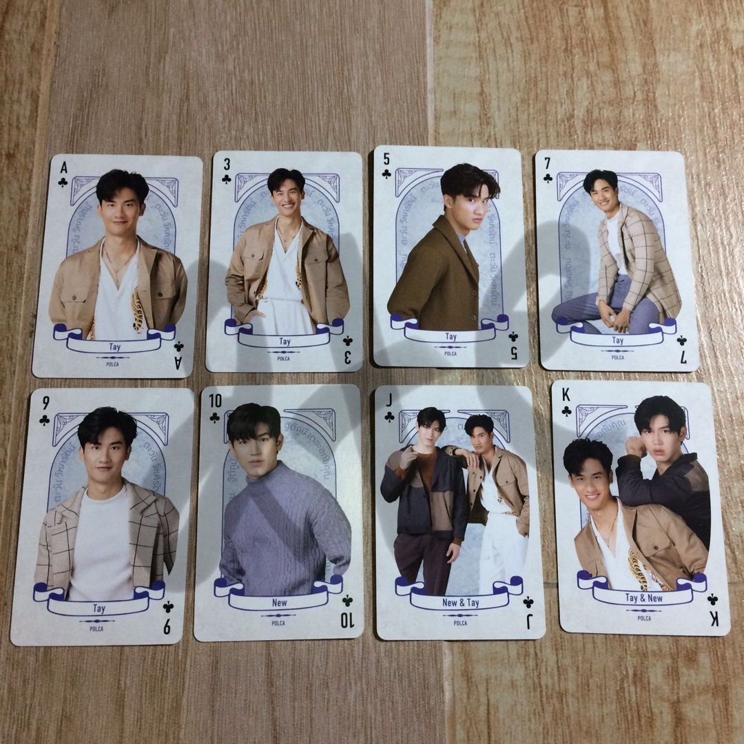Playing Card GMMTV TayNew SingtoKrist OffGun Bright, K-Wave di Carousell