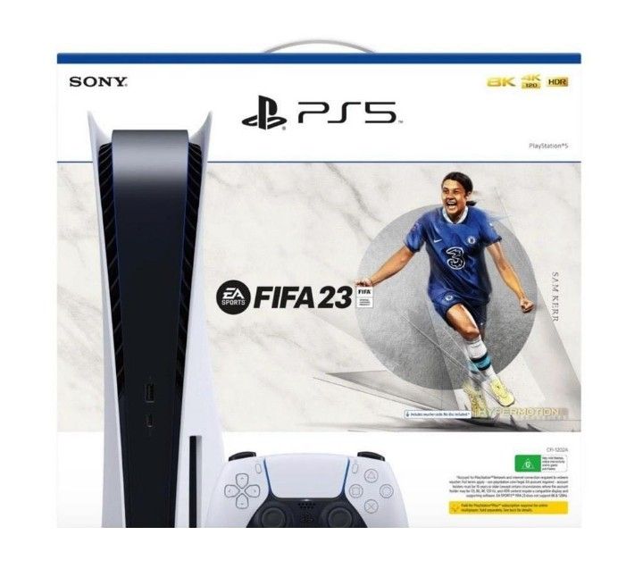 PS5 Playstation 5 Disc fifa edition, Video Gaming, Video Game Consoles ...
