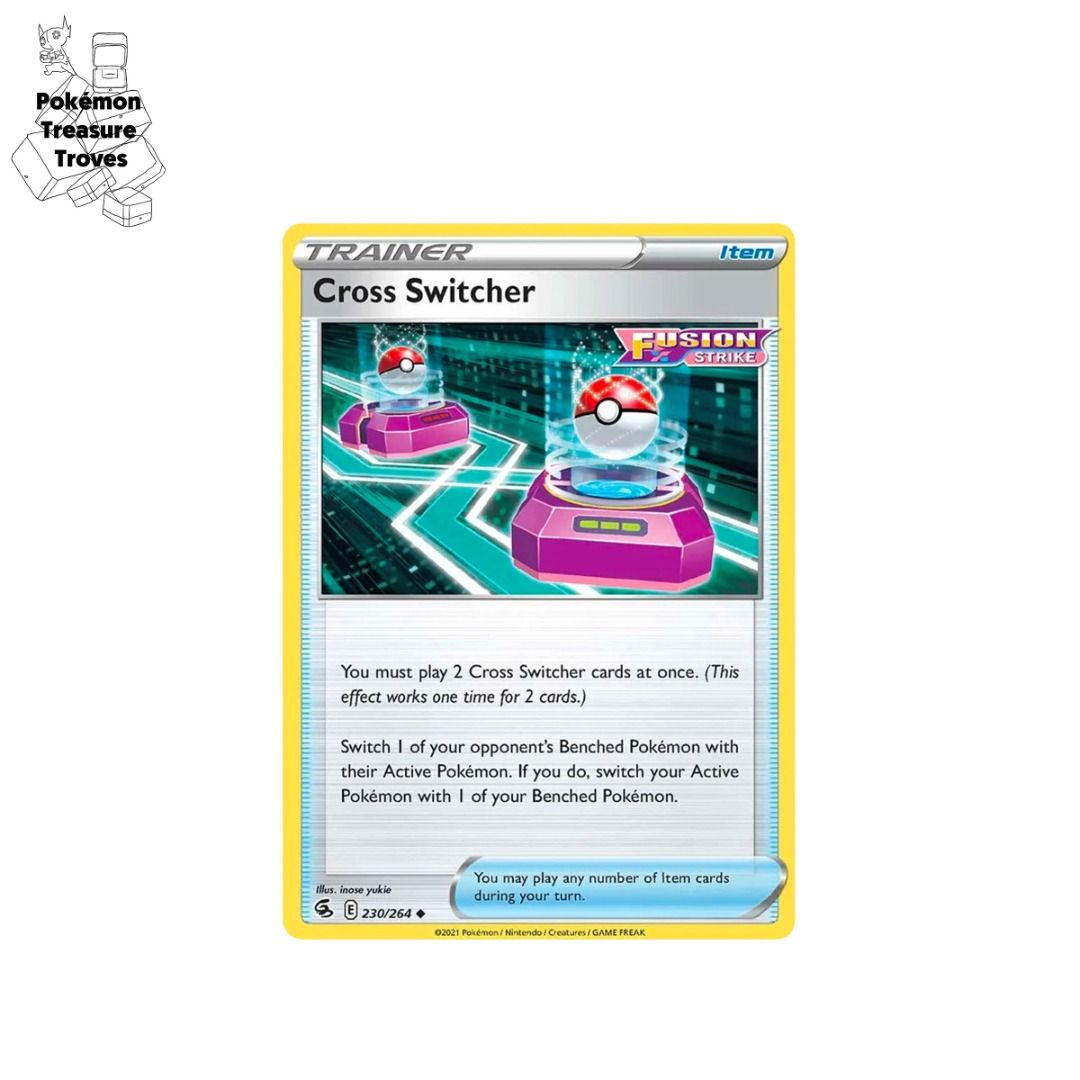 Pokemon Fusion Strike Cross Switcher Card, Hobbies & Toys, Toys & Games ...