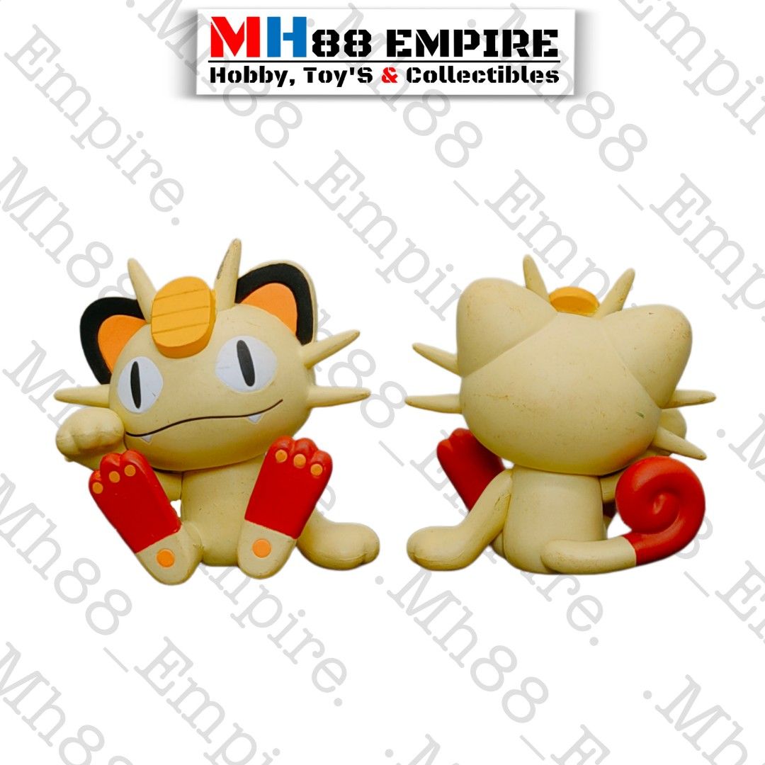 POKEMON MEOWTH FIGURE COLLECTION, Hobbies & Toys, Toys & Games on Carousell