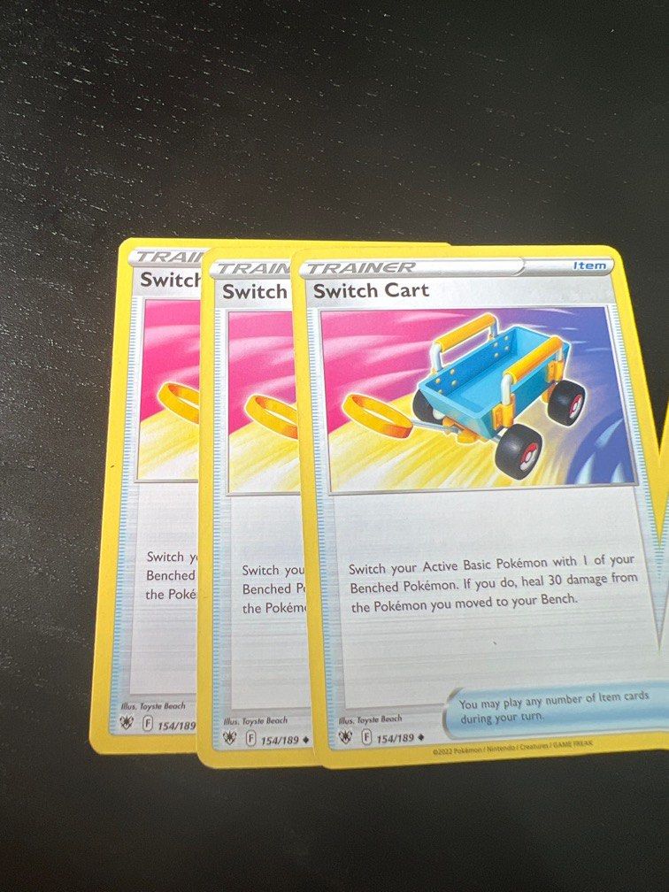 Pokémon switch card for standard, Hobbies & Toys, Toys & Games on Carousell