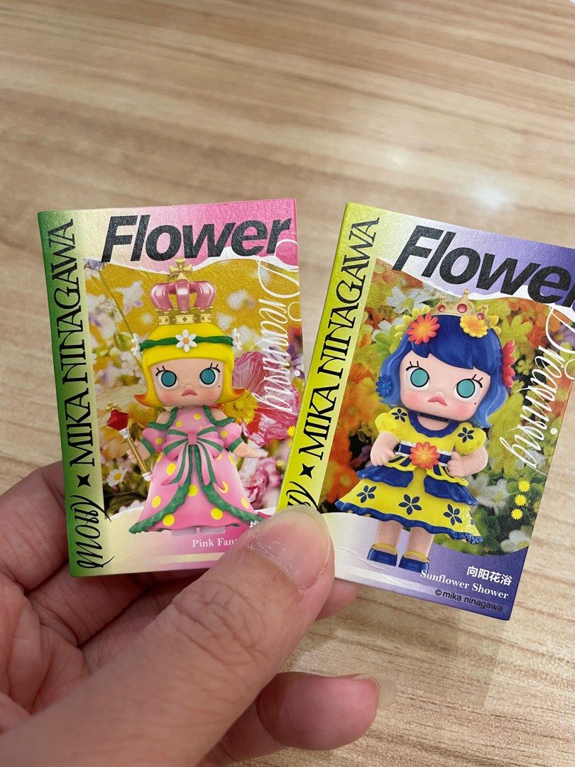 [Popmart] Molly X Mika Ninagawa : Sunflower Shower & Late Bloomer ...