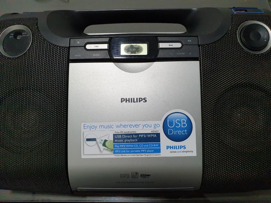 Portable Philips CD Player, Audio, Portable Music Players on Carousell