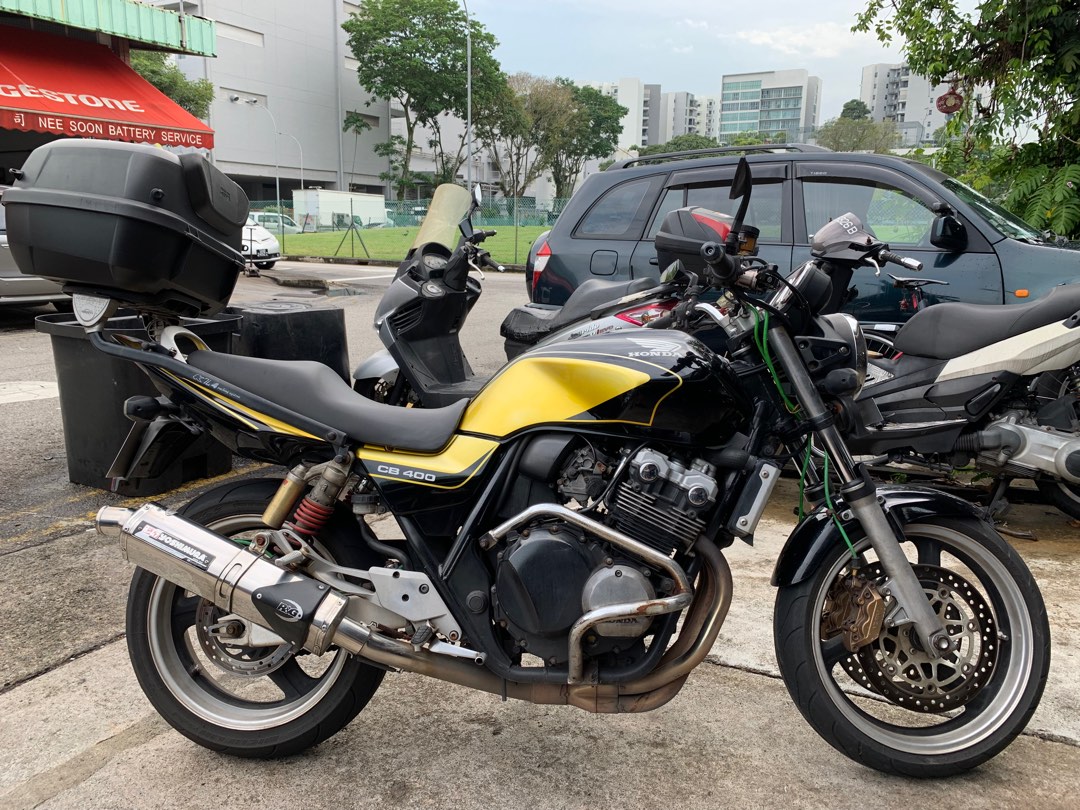 Pre Own Honda CB400 Spec 3, Motorcycles, Motorcycles for Sale, Class 2A on Carousell