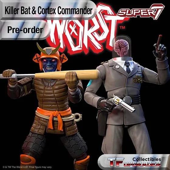 [Pre-order] Super7 The Worst Ultimates! Killer Bat & Cortex Commander ...