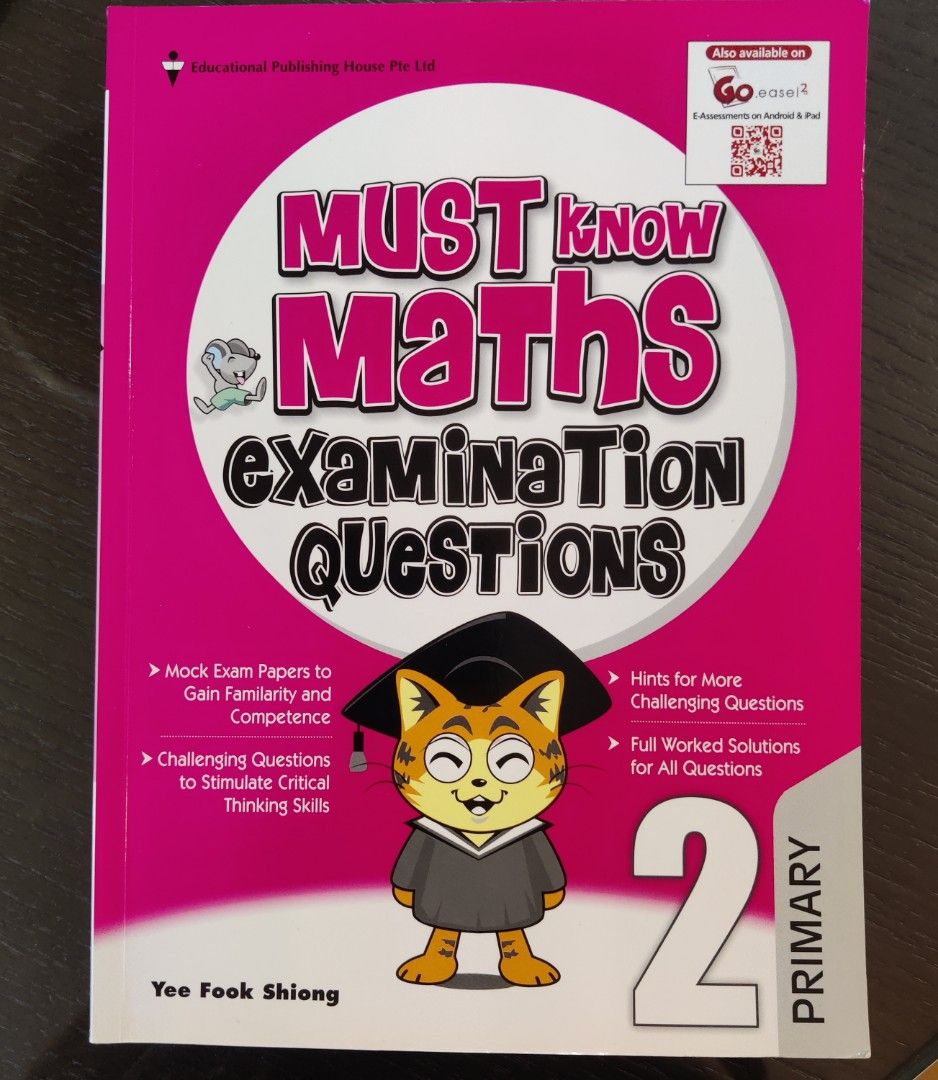 Primary 2 assessment book / P2 maths exam practice, Hobbies & Toys ...
