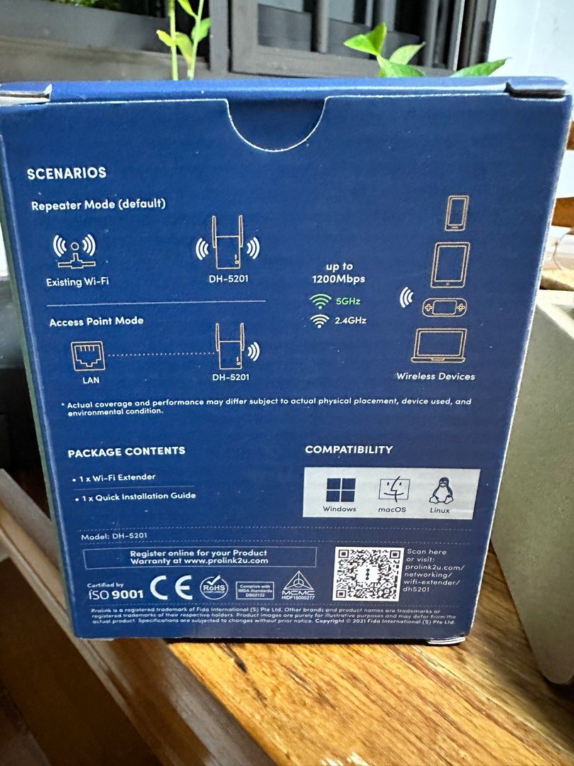 Prolink AC Dual Band Wi Fi Extender Wifi Router Repeater Range Extender And Boost Wi Fi