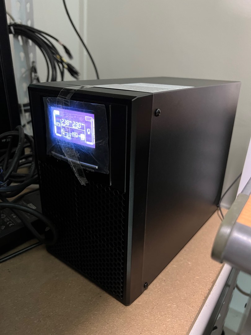 Prolink PRO901-ES 1000VA | 900W Pure Sine Wave Online UPS with AVR for ...