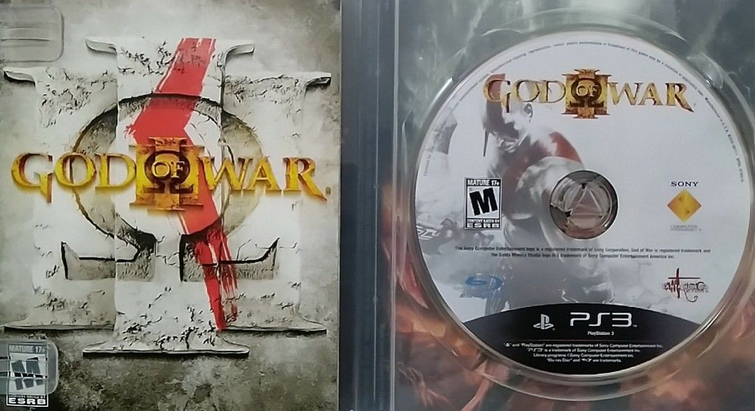 PS3 PlayStation 3 Game God of War III GOW 3, Video Gaming, Video Games ...
