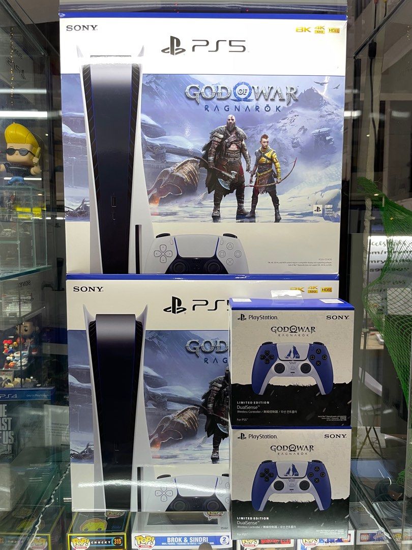 PS5 Disc Version GOW Ragnarok edition, Video Gaming, Video Game ...