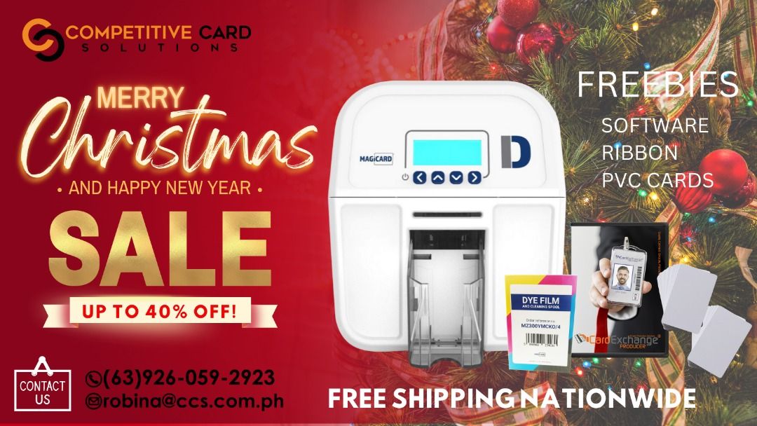 PVC DUAL SIDED ID CARD PRINTER ON STOCK, Computers & Tech, Printers ...