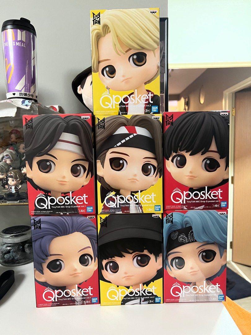 Qposket BTS Tiny Tan mic drop q posket vol 1/2, Hobbies & Toys, Toys & Games on Carousell