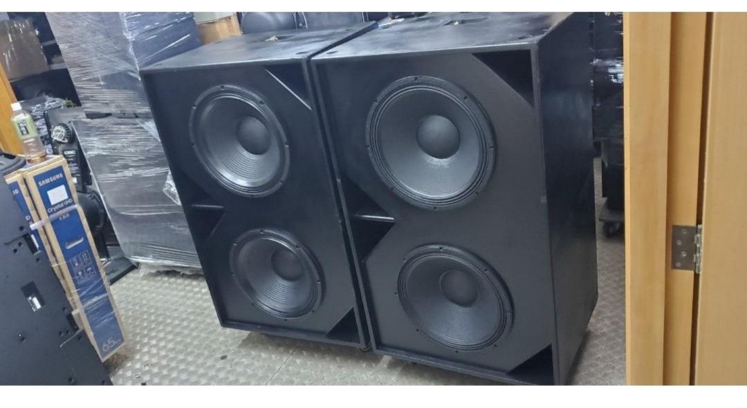 QSC 18" Subwoofer 18-inch Dual Cinema Subwoofer, 700W, 音響器材, 其他音響配件及設備 ...