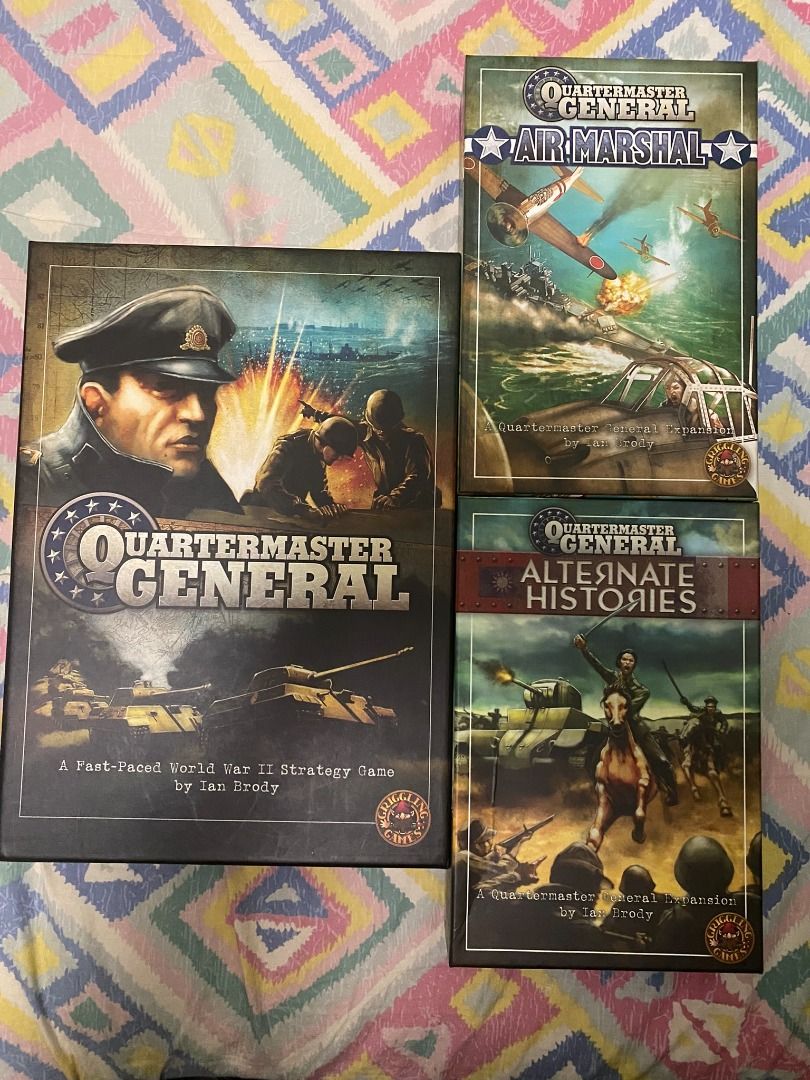 Quartermaster General 連兩擴充 Board Game 桌遊, 興趣及遊戲, 玩具 & 遊戲類 - Carousell