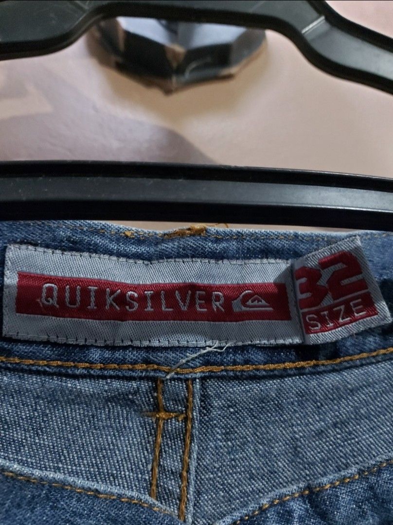QUICKSILVER DENIM SHORT, Men's Fashion, Bottoms, Shorts on Carousell