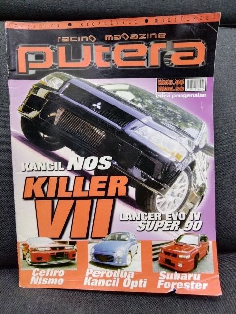 Racing Magazine: PUTERA Edisi Pengenalan, No 2 & No 3 Julai - September ...