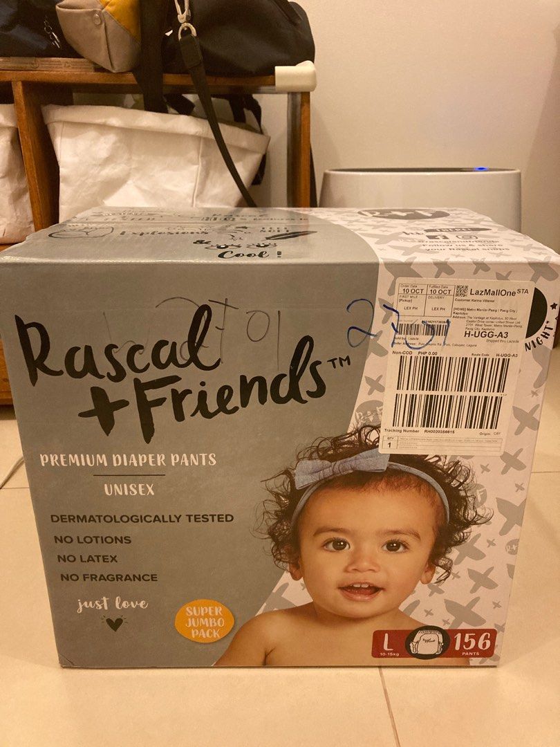 Rascal and Friends Diapers 156pcs, Babies & Kids, Bathing & Changing ...