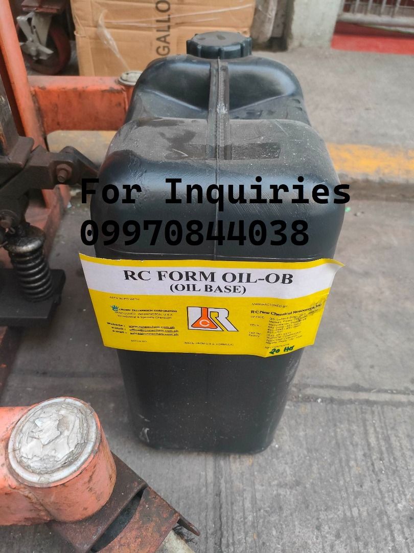 RC Form Oil, Commercial & Industrial, Industrial Equipment on Carousell