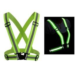 Reflectorized Safety Garterized Adjustable Vest Motorcycle, Biking, Men ...