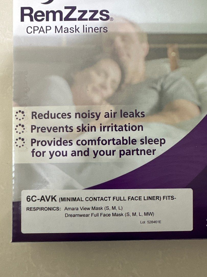RemZzzs CPAP Mask Disposable Mininal Contact Full face Liner, Health ...
