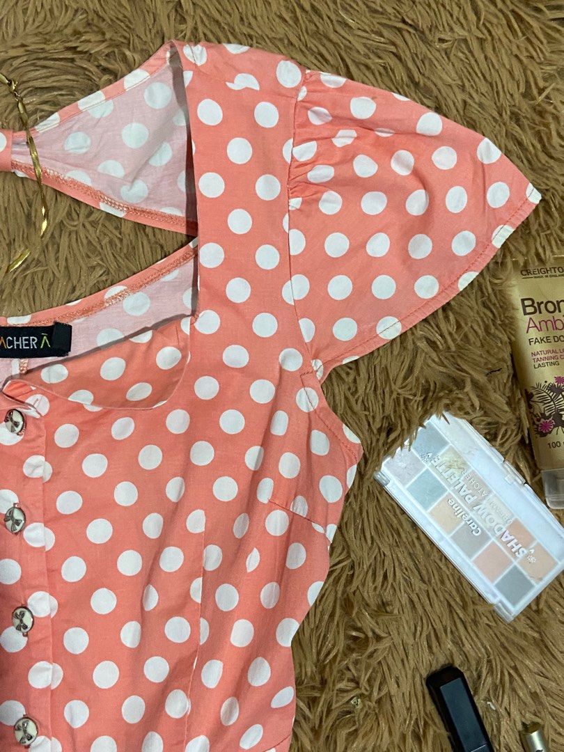 RETHRO OUTFIT POLKA, Women's Fashion, Dresses & Sets, Dresses on Carousell
