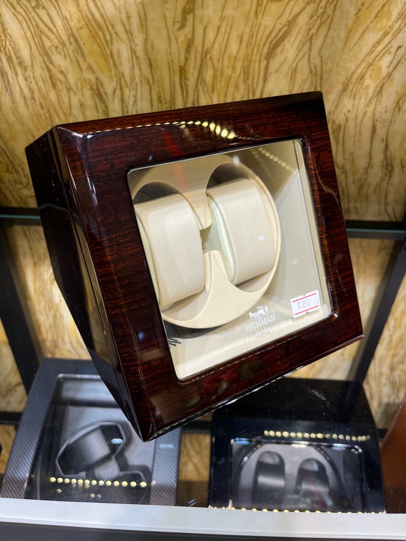 Richman 2 Watch Winder, Men's Fashion, Watches & Accessories, Watches ...