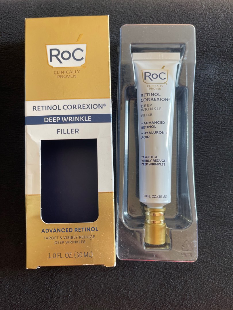 RoC RETINOL CORRECXION DEEP WRINKLE FILLER ADVANCED RETINOL TARGET ...