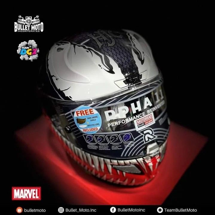 RPHA 11 SERIES VENOM/ANTI-VENOM/GHOST CALL OF DUTY, Motorbikes ...