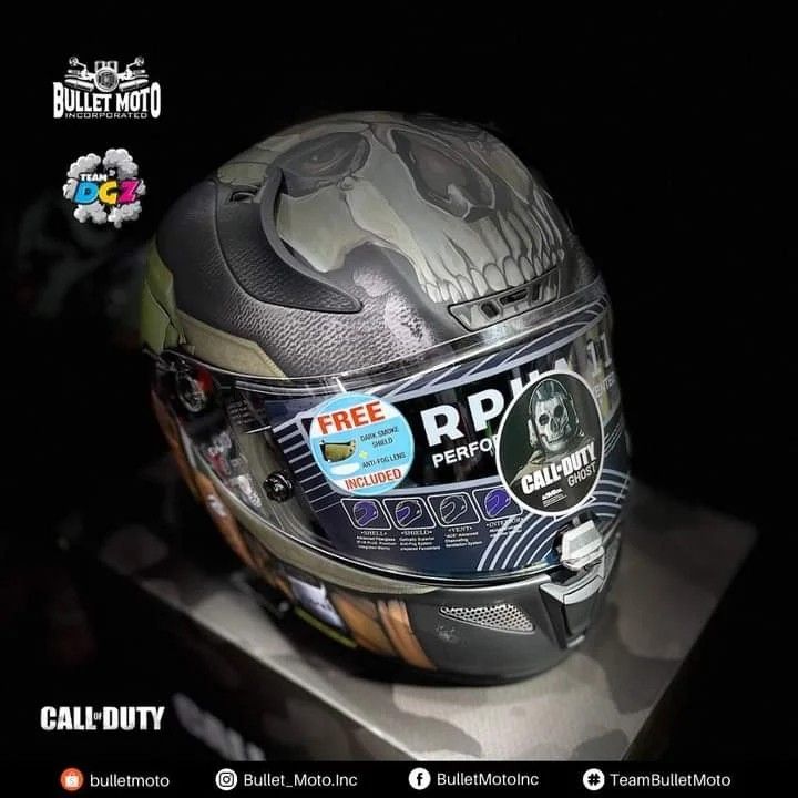 RPHA 11 SERIES VENOM/ANTI-VENOM/GHOST CALL OF DUTY, Motorbikes ...