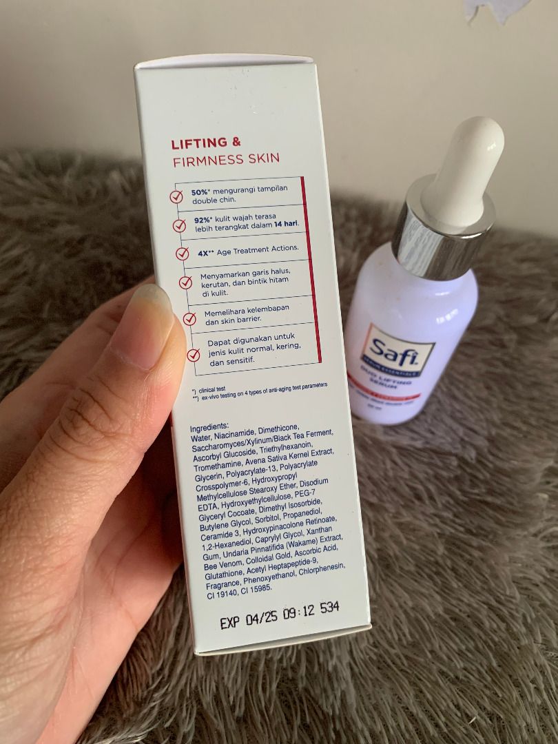 Safi Serum Essentials Duo Lifting Serum Retinoid Ceramide 30ml ...