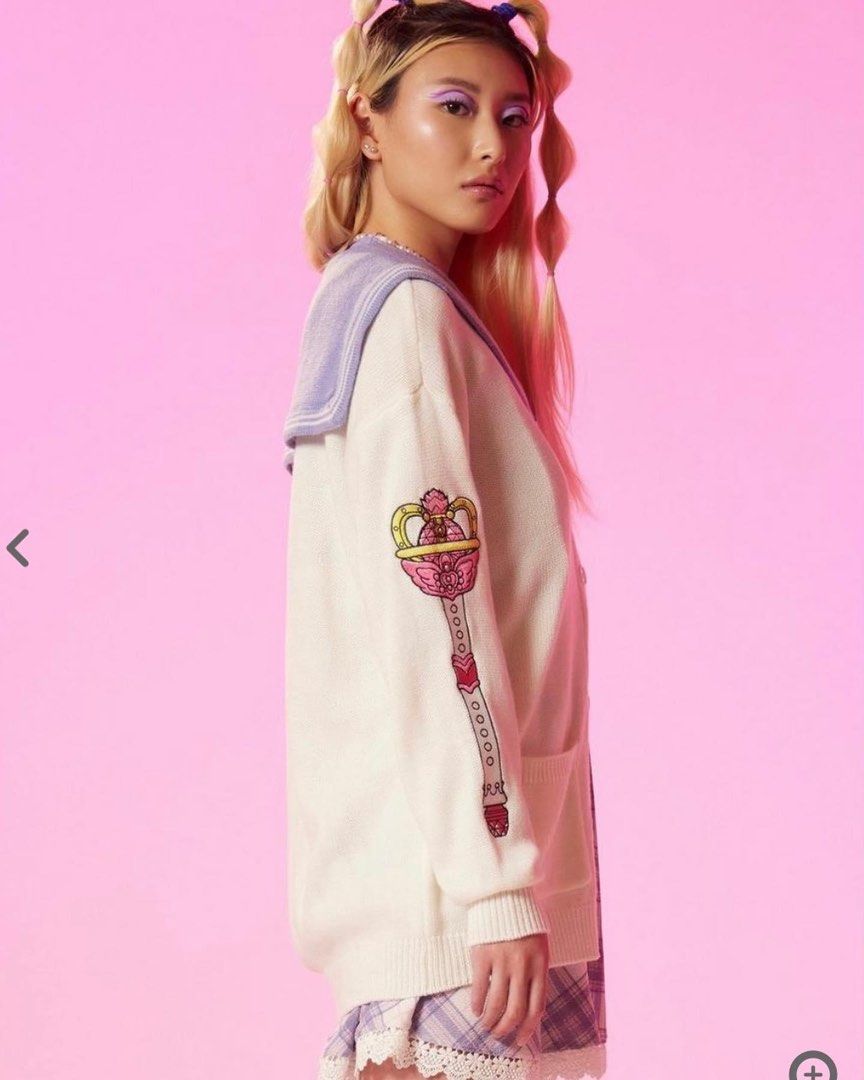 Sailor Moon cardigan jacket hoodie, Women's Fashion, Coats, Jackets and ...
