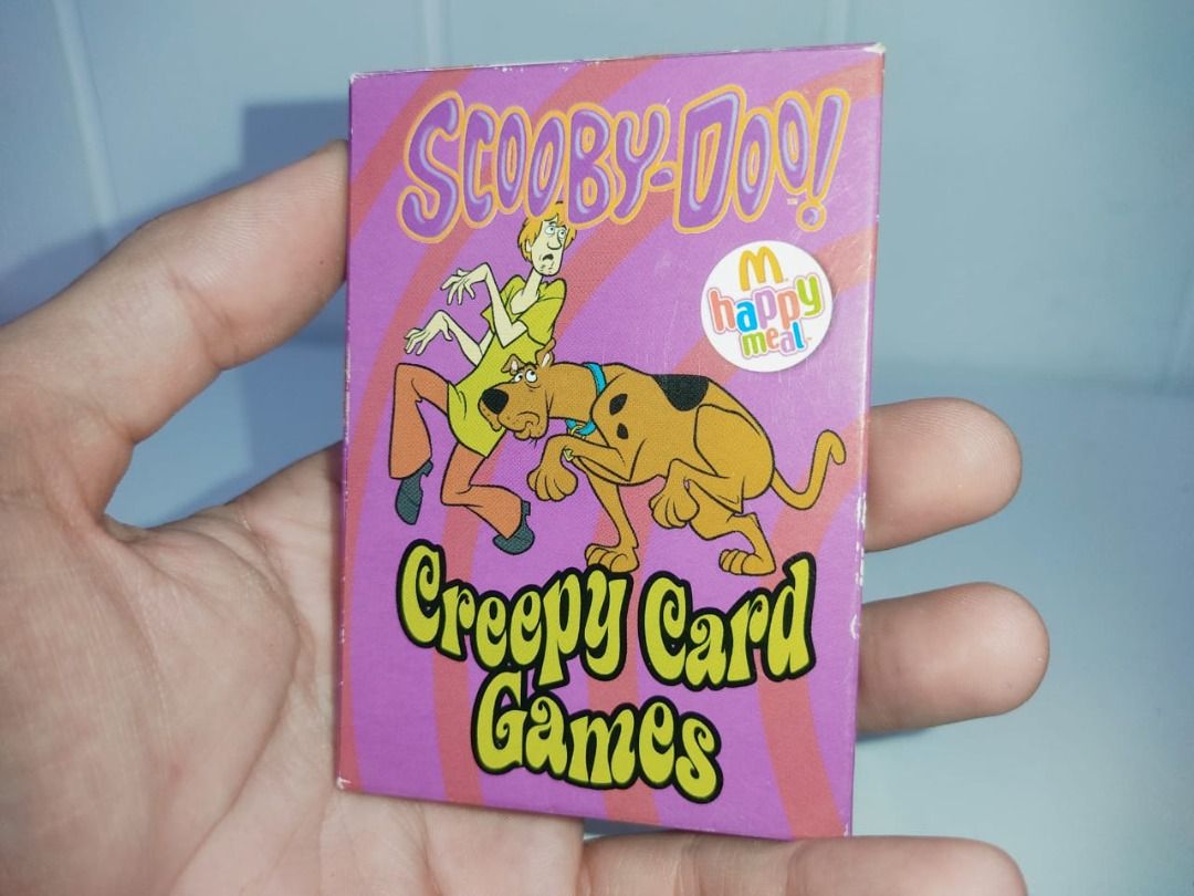 SCOOBY DOO CREEPY CARD GAMES HAPPY MEAL, Hobbies & Toys, Collectibles ...