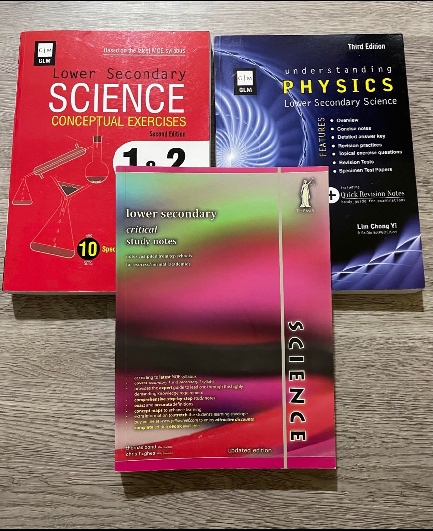 (sec 1/2) lower sec science assessment books, Hobbies & Toys, Books ...