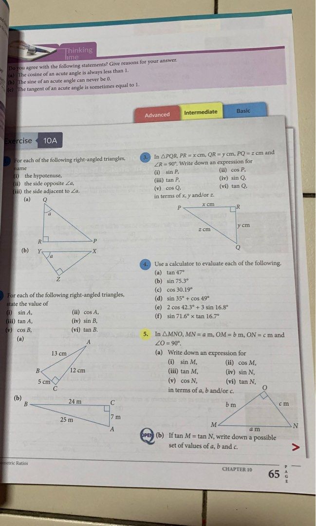 Sec 2 Math Textbook, Hobbies & Toys, Books & Magazines, Textbooks on ...