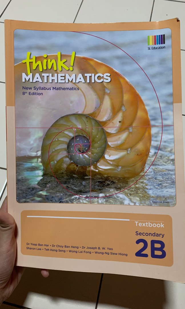 Sec 2 Math Textbook, Hobbies & Toys, Books & Magazines, Textbooks on ...