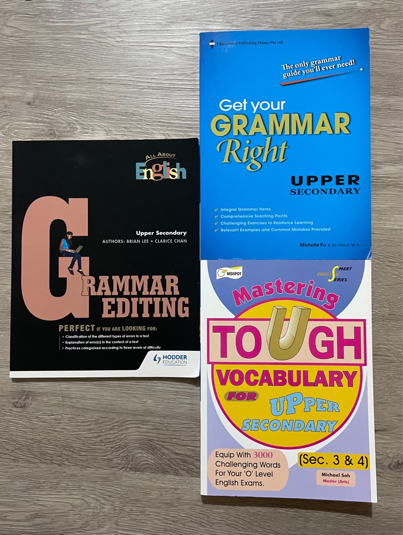 (sec 3/4) upper secondary english assessment books, Hobbies & Toys ...
