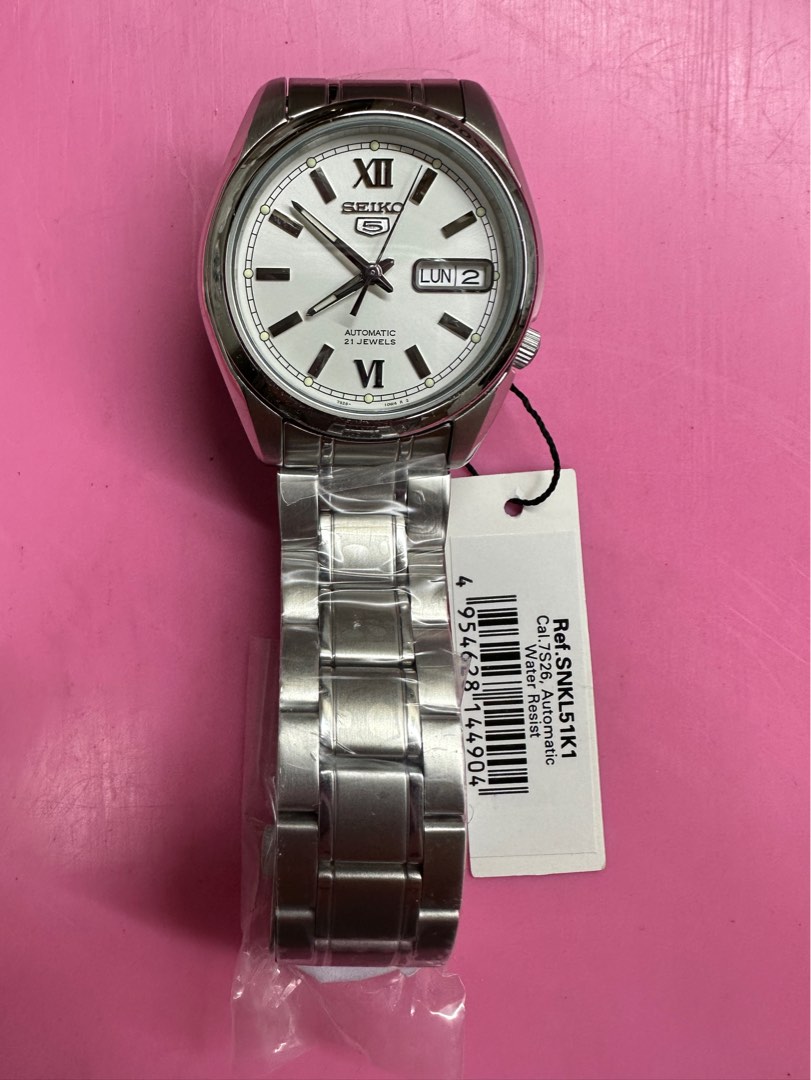 Seiko Watch SNKL51 SNKL51K SNKL51K1, Men's Fashion, Watches ...